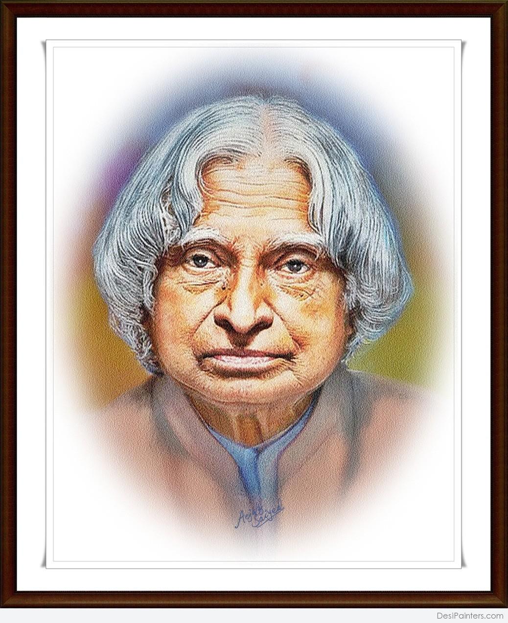 A P J Abdul Kalam Paintings | DesiPainters.com A P J Abdul Kalam Paintings | DesiPainters.com